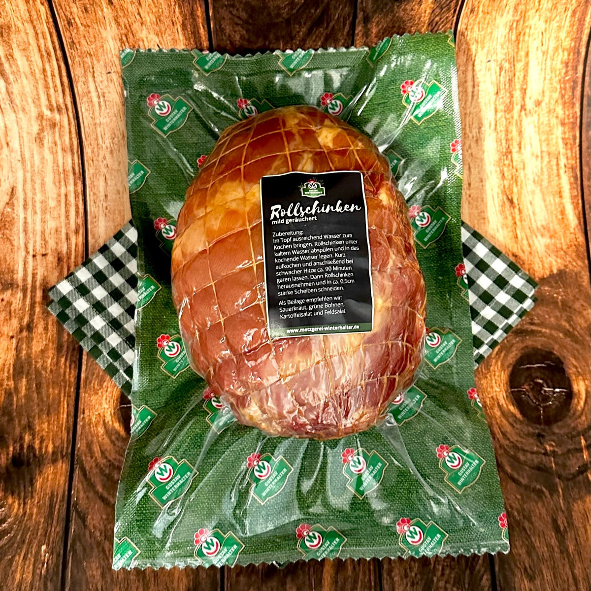 Rolled ham approx. 1000g – Metzgerei Gustav Winterhalter